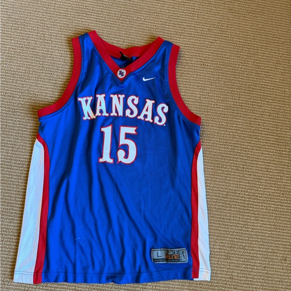 Nike | Shirts & Tops | Nike Blue And Red Athletic Basketball Jersey ...